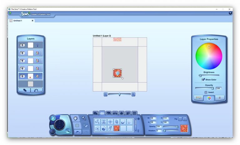 Create Custom Patterns For Sims 3 | Sim Fans UK