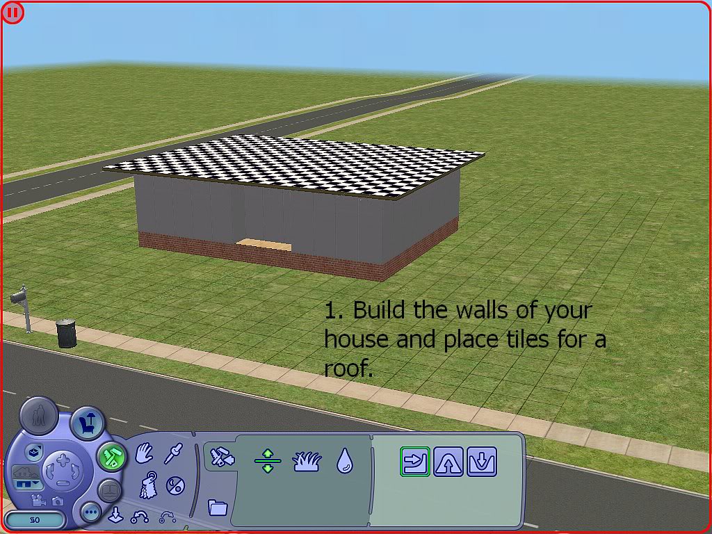 Sims 2 Modern Roof Tutorial | Sim Fans UK