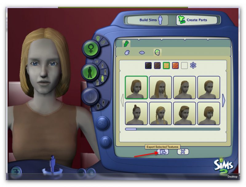 Sims 2 - Re-Colouring Hair Using Gimp - Basic Tutorial | Sim Fans UK