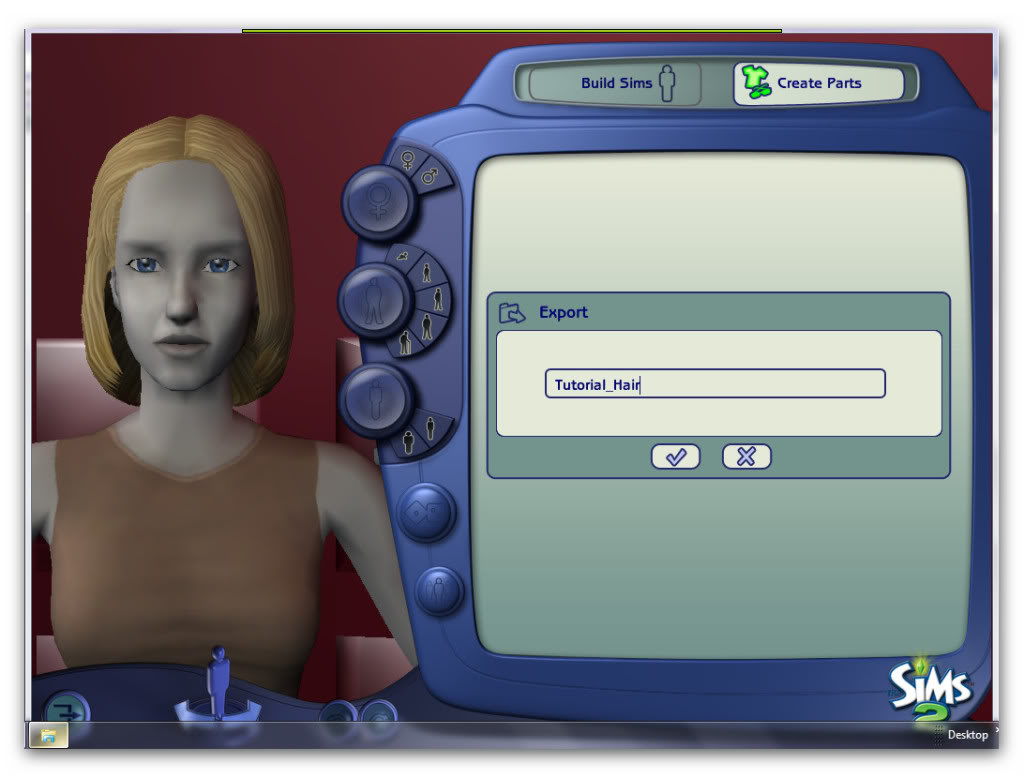 Sims 2 - Re-Colouring Hair Using Gimp - Basic Tutorial | Sim Fans UK