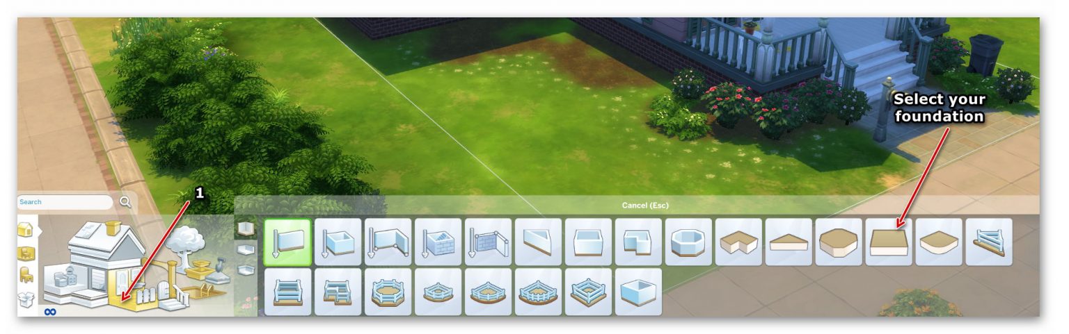 Sims 4 - Adding a foundation - UPDATED! | Sim Fans UK