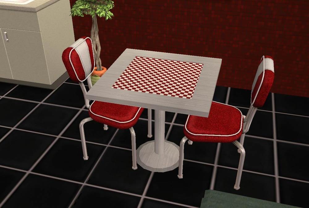 Diner/Cafe Table | Sim Fans UK