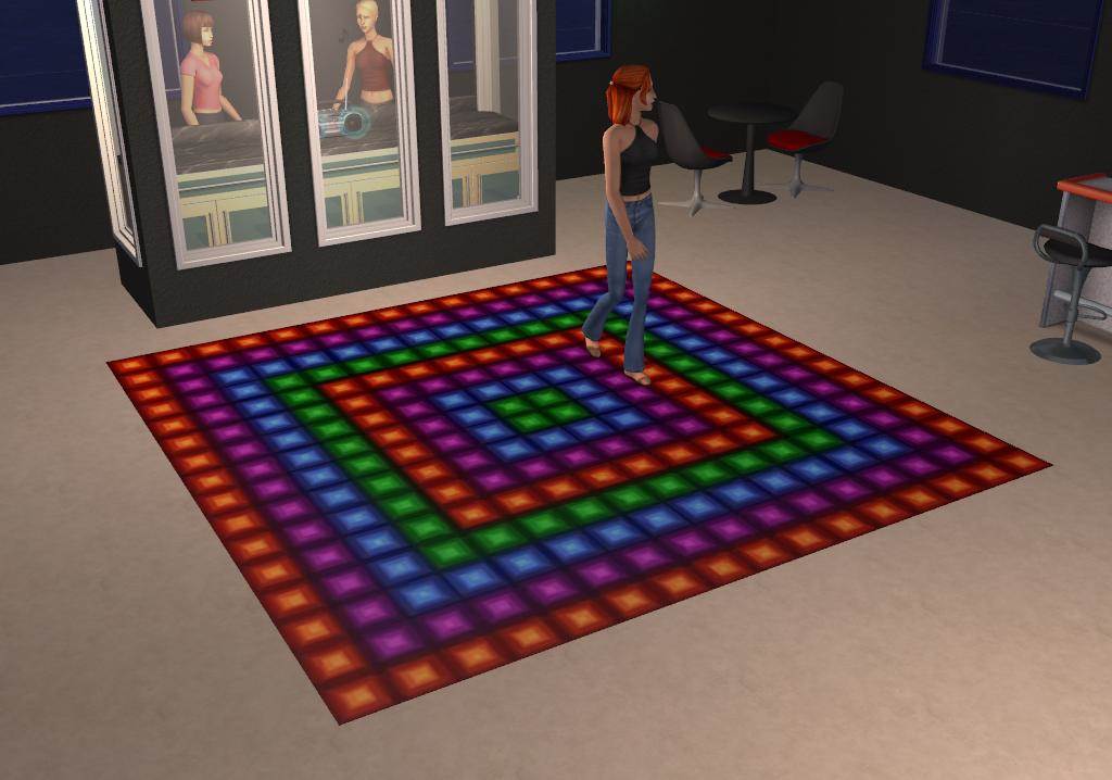Decorative Disco Dance Floors | Sim Fans UK