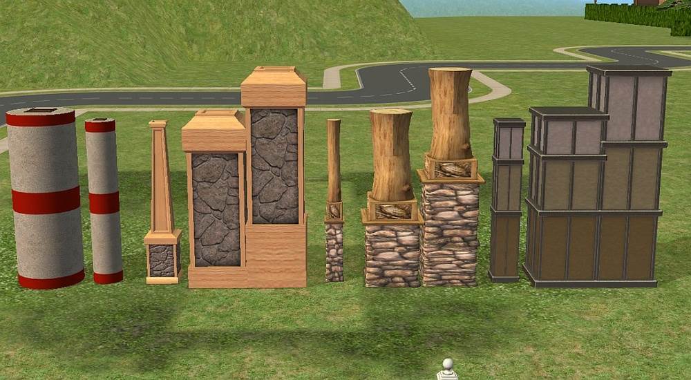 Columns in Full Tile | Sim Fans UK